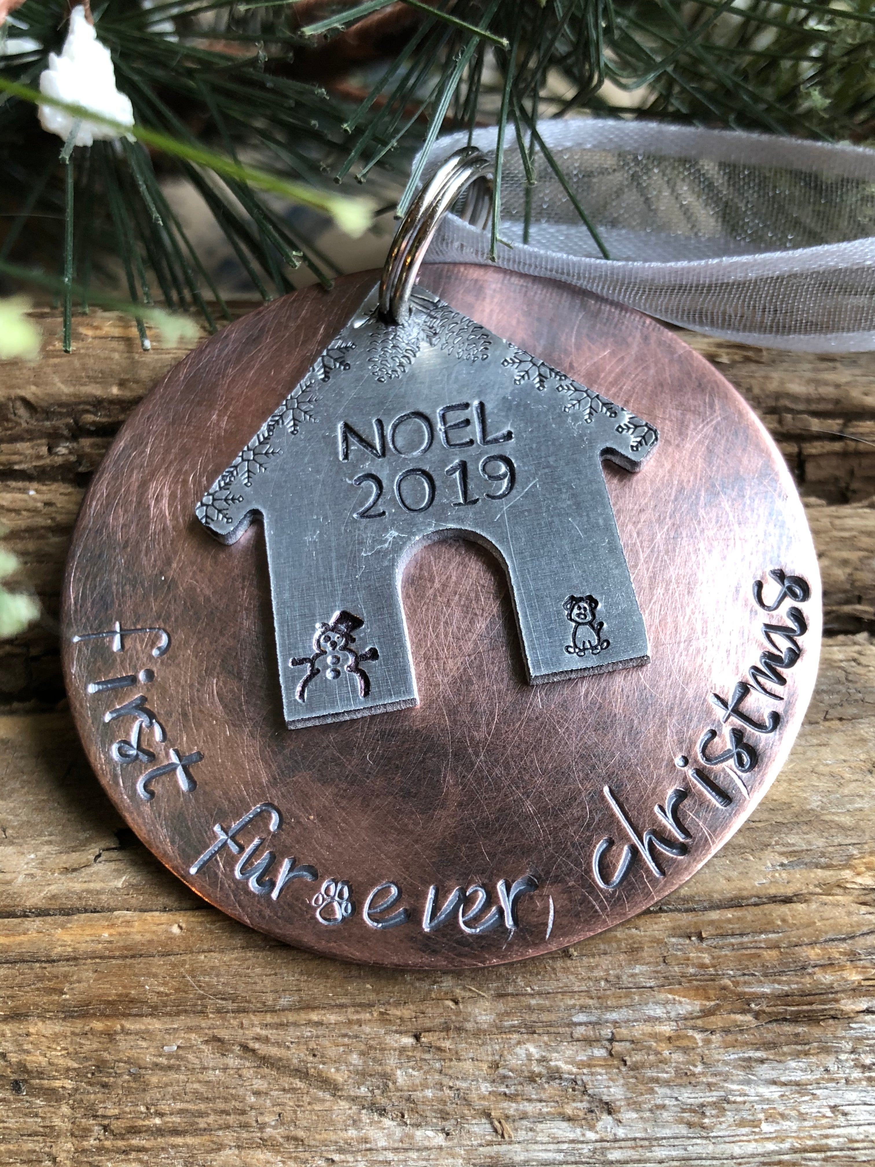 Dog Pet ID Tags Hand Stamped Gifts Keepsakes Dog Remembrance Jewelry ...